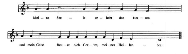 Le plain chant du Magnificat de Geoffroy – Jean Claude Duval Organiste